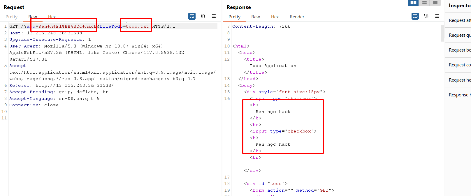 Write-Up Todo Application | Ren